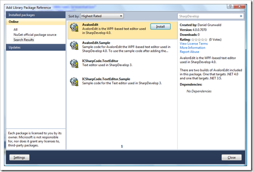 Using Avalonedit Wpf Text Editor Codeproject